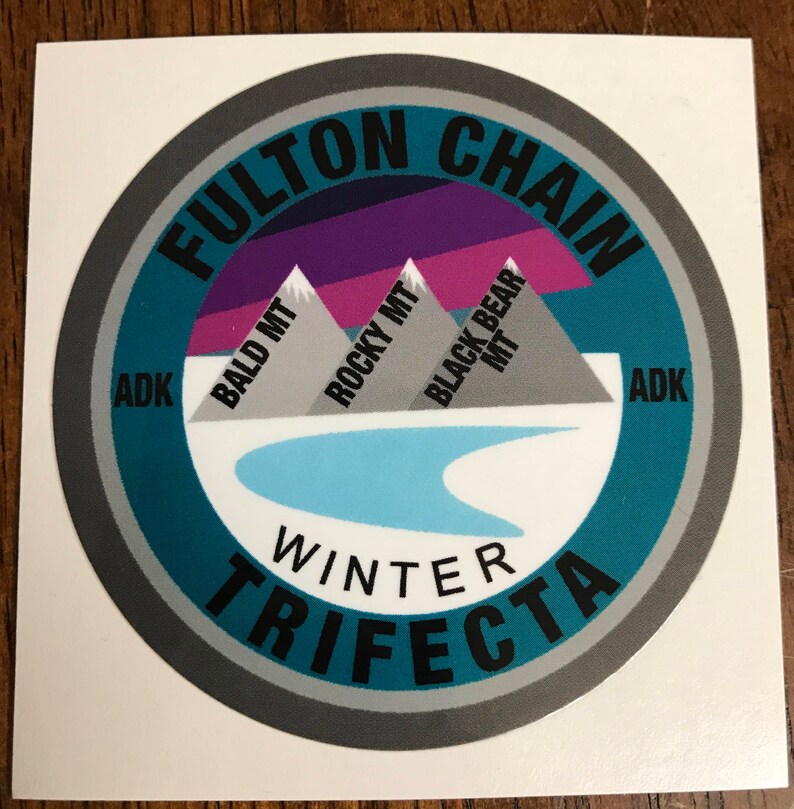 Fulton Chain Trifecta Sticker Winter Edition - Etsy