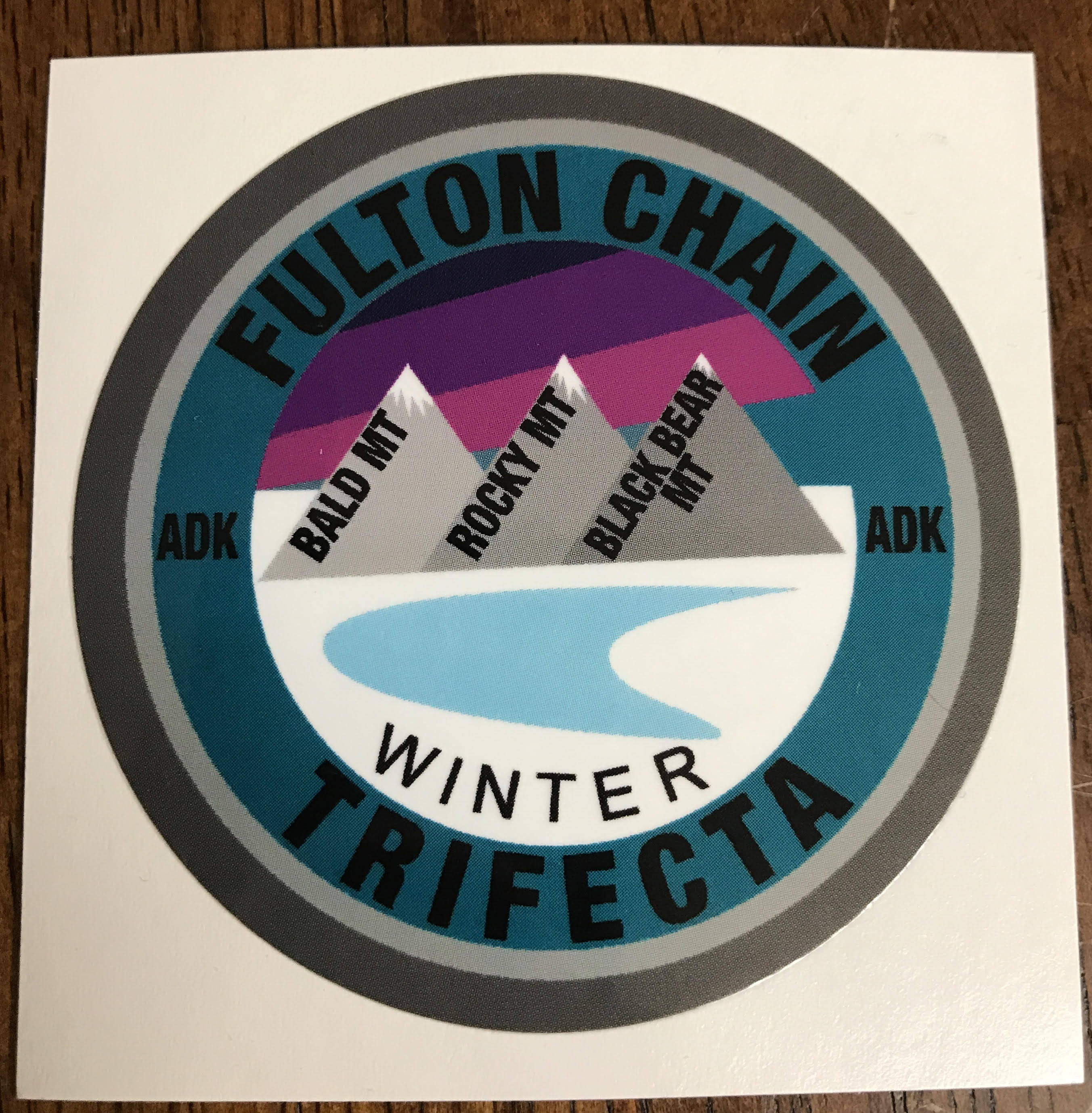 Fulton Chain Trifecta Sticker Winter Edition - Etsy