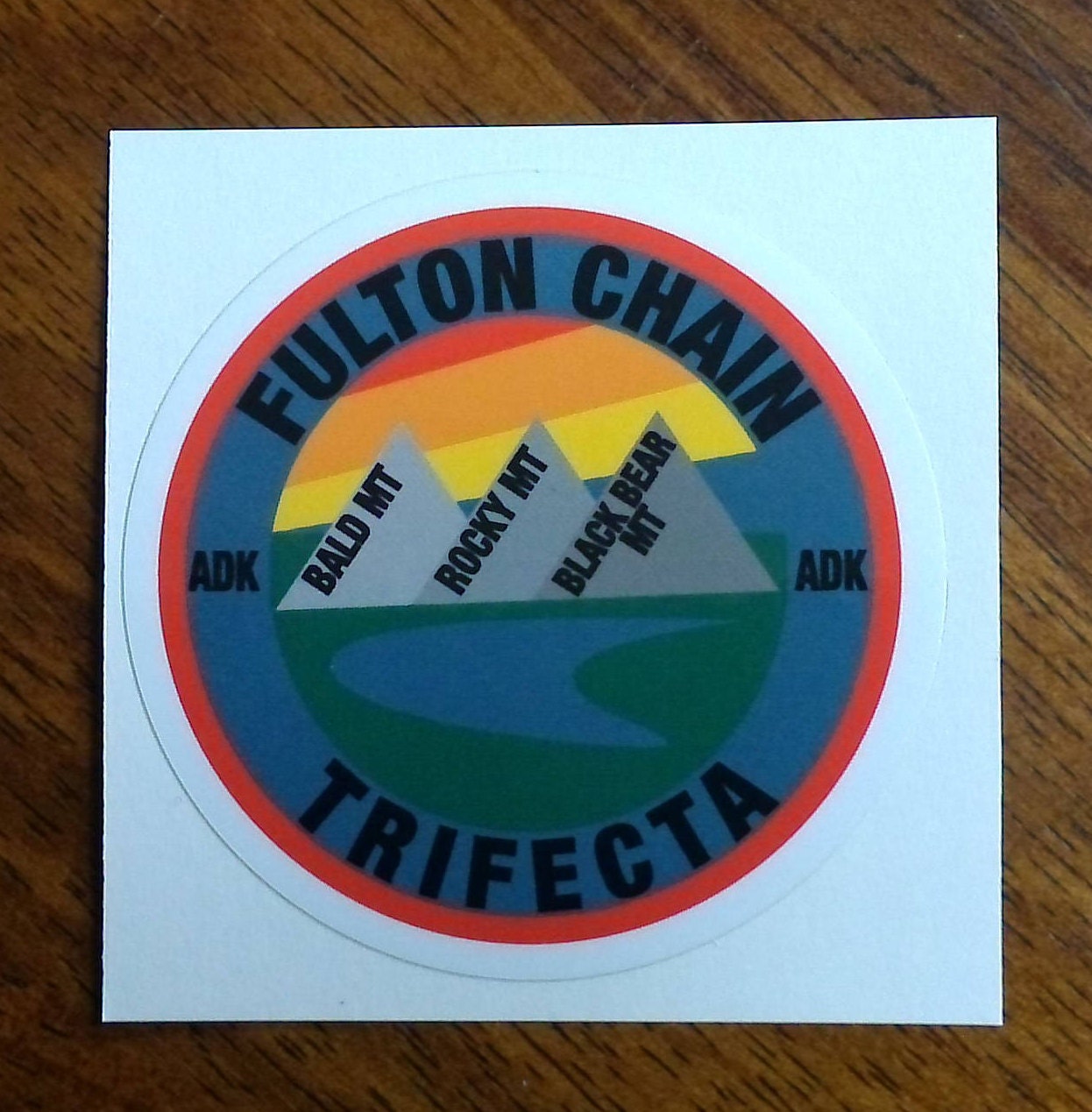 Fulton Chain Trifecta Sticker - Etsy
