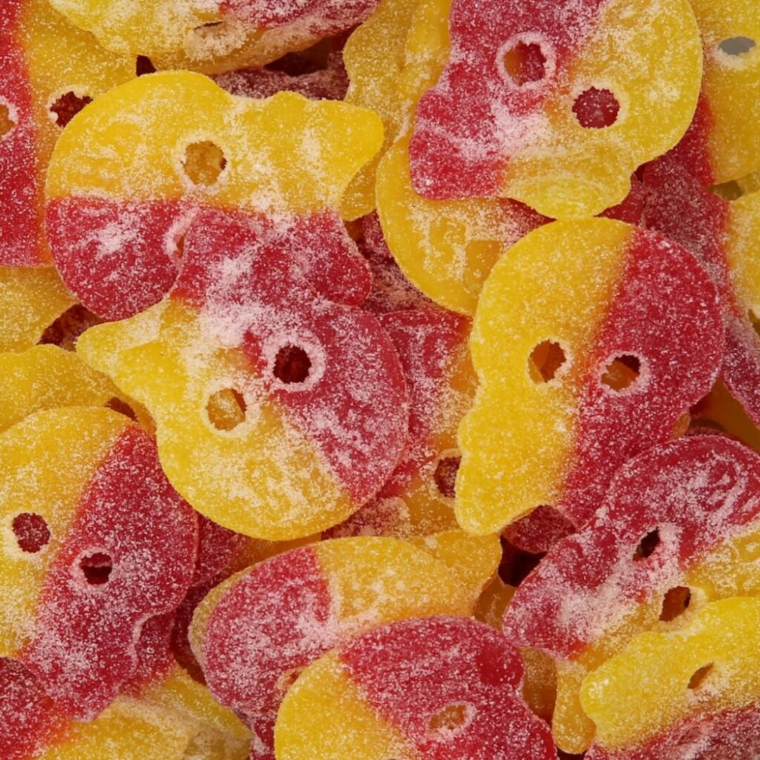 Sour Skull Bubs, Swedish Candy, Viral Candy, as Seen on Tiktok, Vegan ...