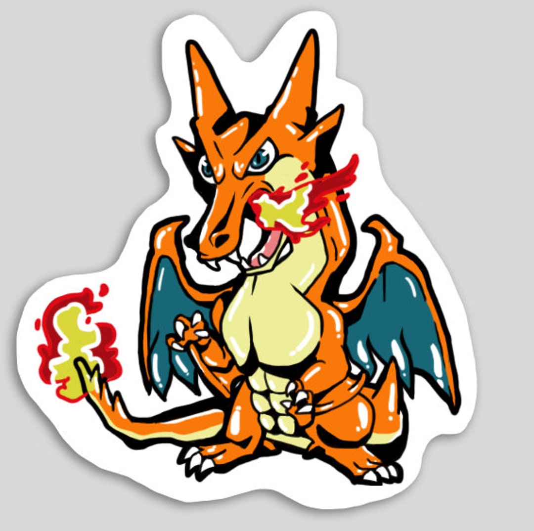 Charizard Y Male Sticker Decal - Etsy Canada