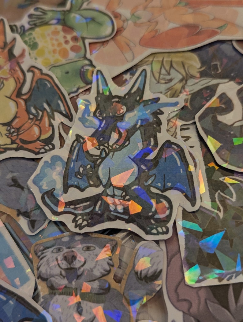 Charizard X Male Sticker Decal - Etsy Ireland