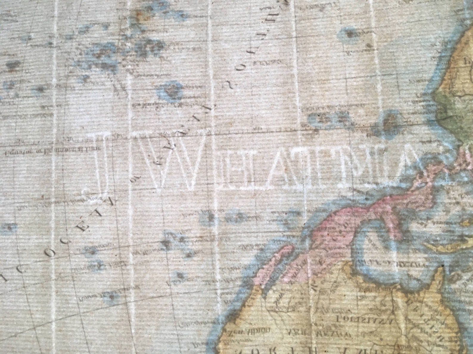 Authentic 1779 Map of the World With the Latest Discoveries by - Etsy