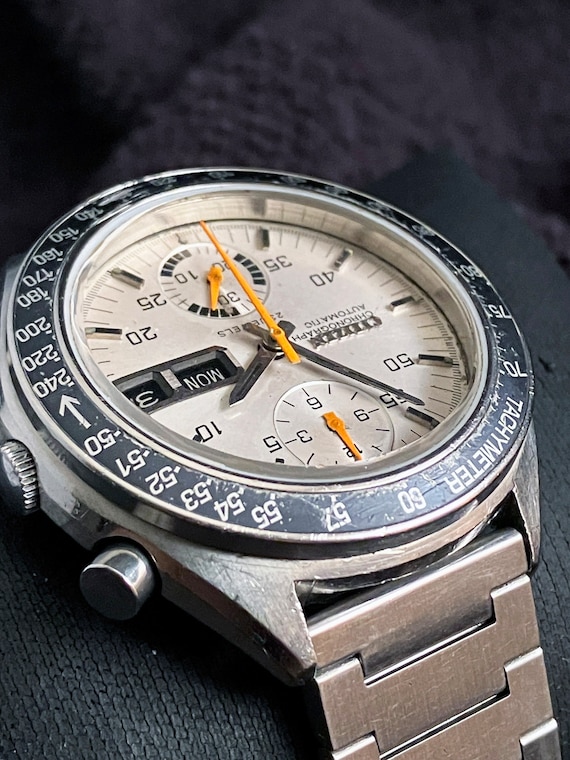 Vintage Citizen 67-9313 (Speedy) Flyback Chronograph … - Gem