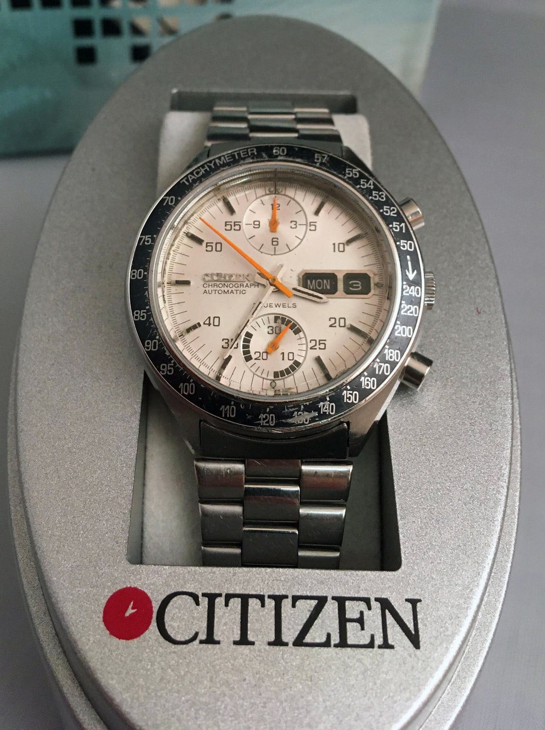 Vintage Citizen 67-9313 speedy Flyback Chronograph Cal. 8110 - Etsy