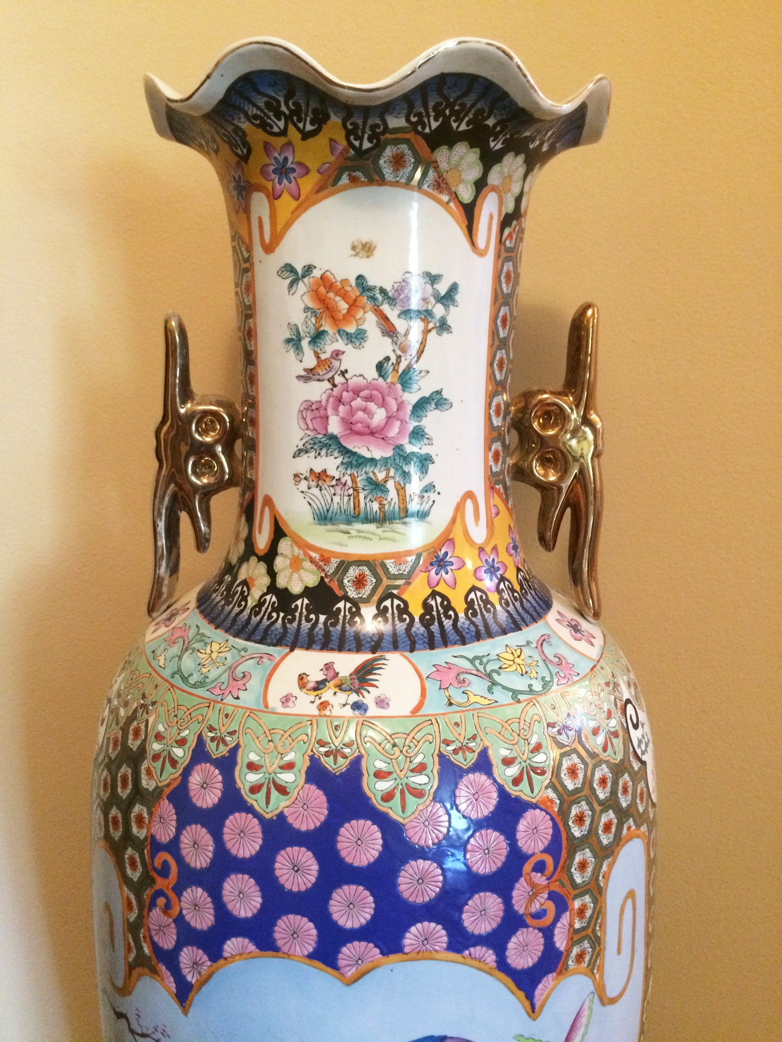 Rare Extra Large 62" Monumental Chinese Porcelain Vase Antique Very ...