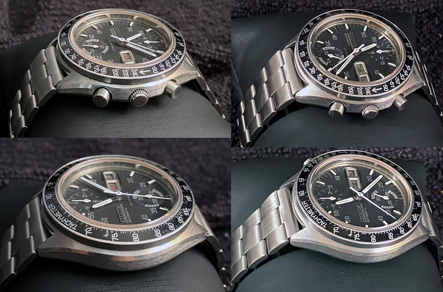 Vintage Citizen 67-9313 (speedy) Flyback Chronograph Cal. 8110 ...