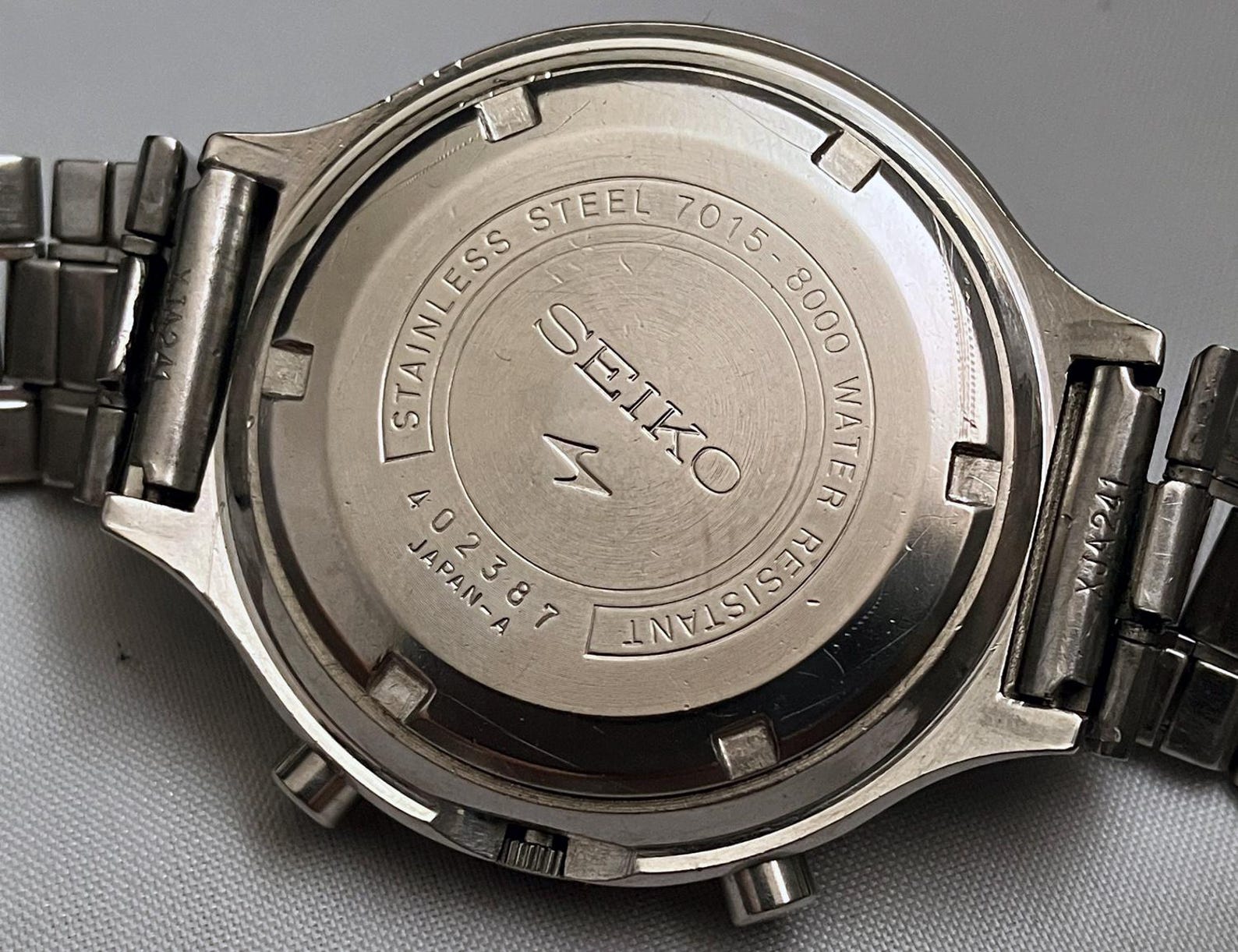 SEIKO 7015-8000 5 Sports Speed-timer 21J Chronograph Automatic Rare OE Bracelet - Etsy