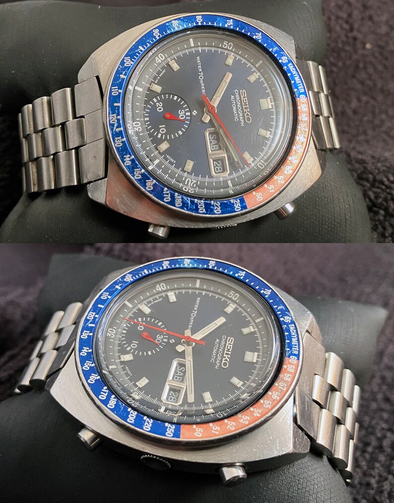 Original Seiko 6139-6002 'WATER 70m RESIST' 6030T Dial 1971/5 Working ...