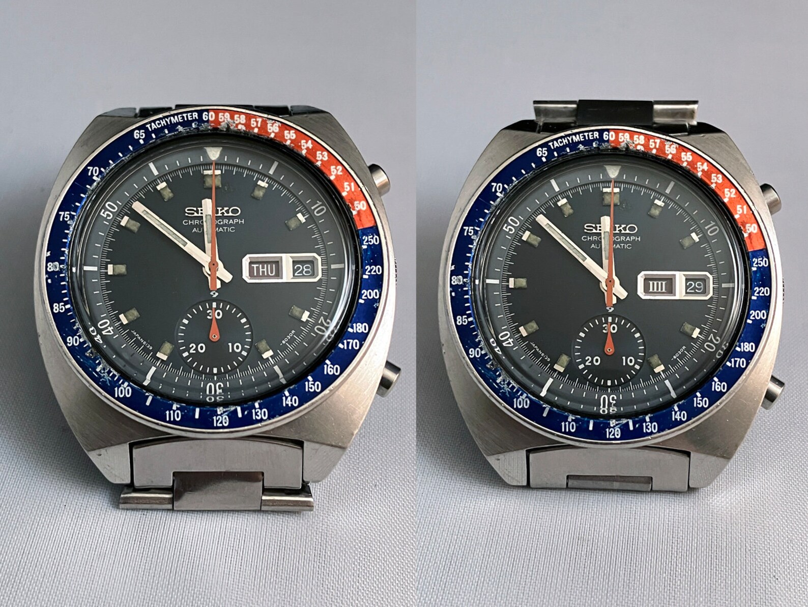 Beautiful Seiko 6139-6002 6030R Dial 1973 English/roman Day Wheel - Etsy