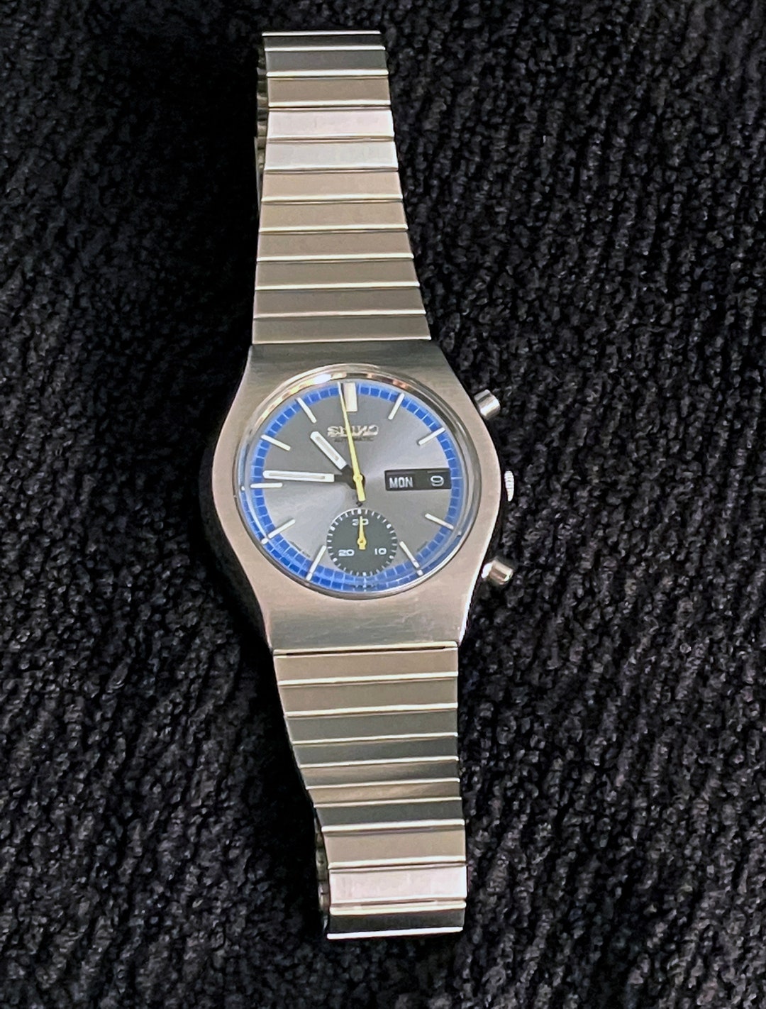 Seiko 6139-8029 Automatic Chronograph With Original Bracelet 4/1972 ...
