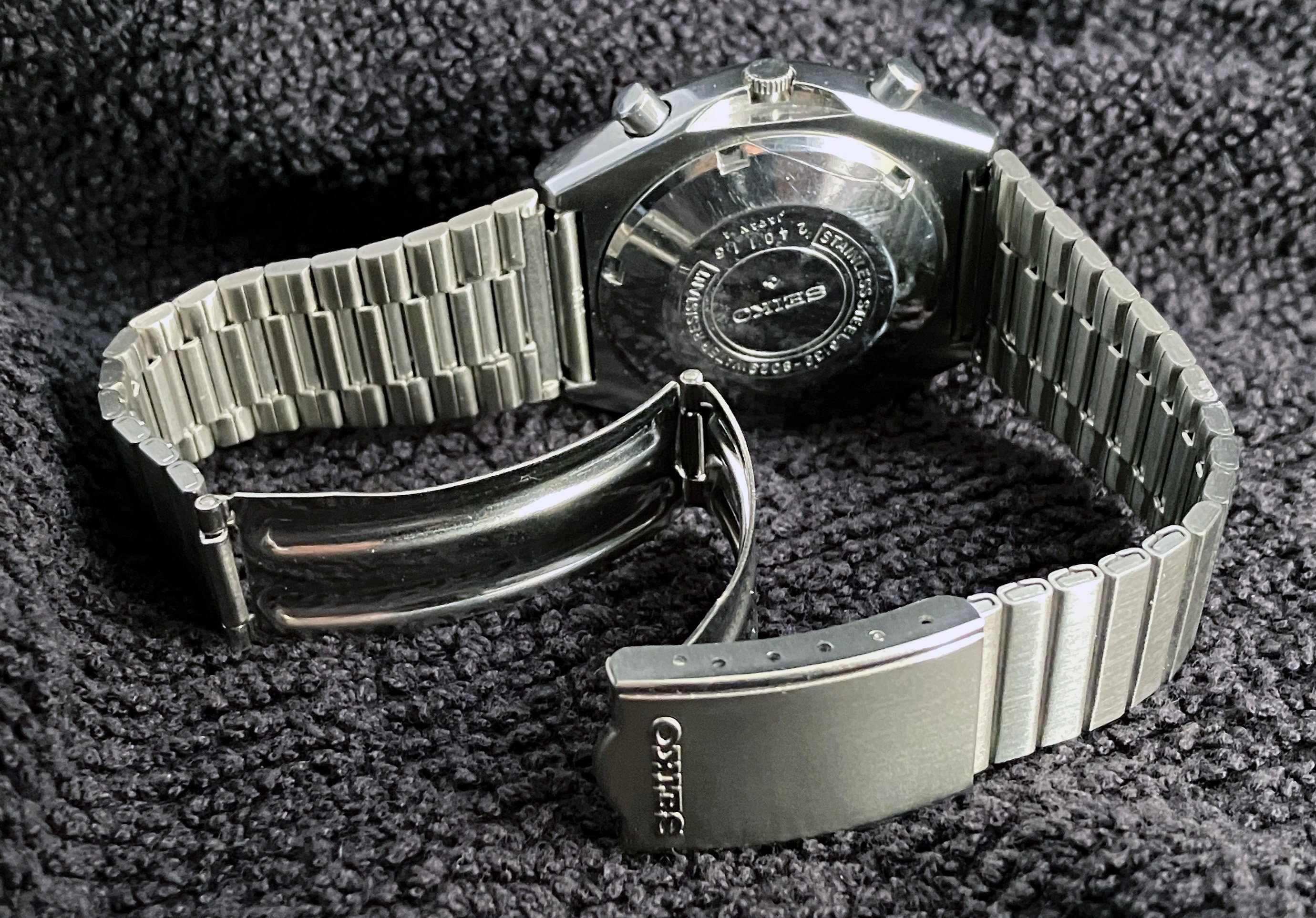 Seiko 6139-8029 Automatic Chronograph With Original Bracelet 4/1972 ...