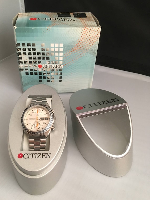 Vintage Citizen 67-9313 (Speedy) Flyback Chronograph … - Gem