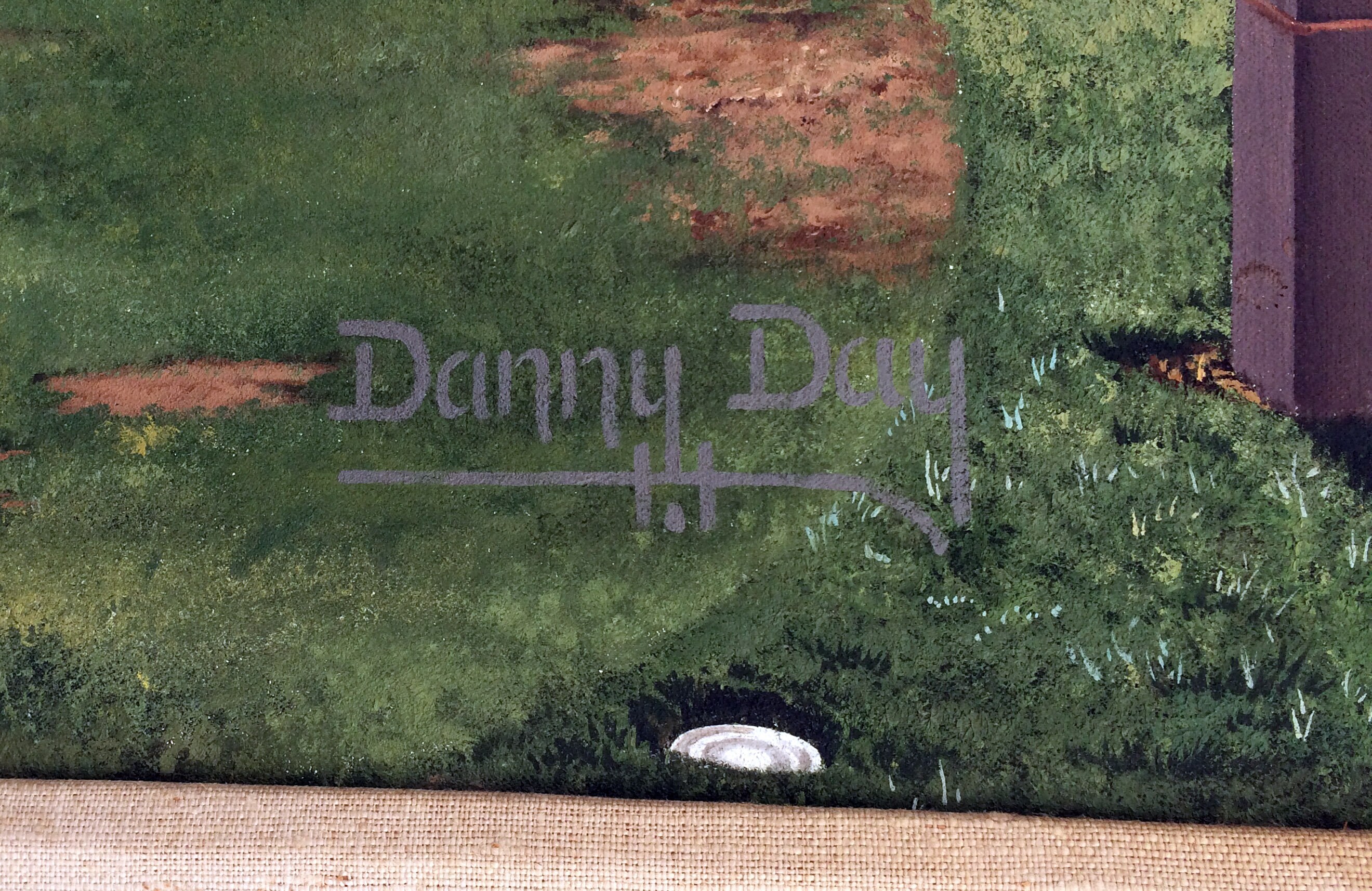 Danny Day Original Painting Oil on Canvas of Golf Legends Payne Stewart ...