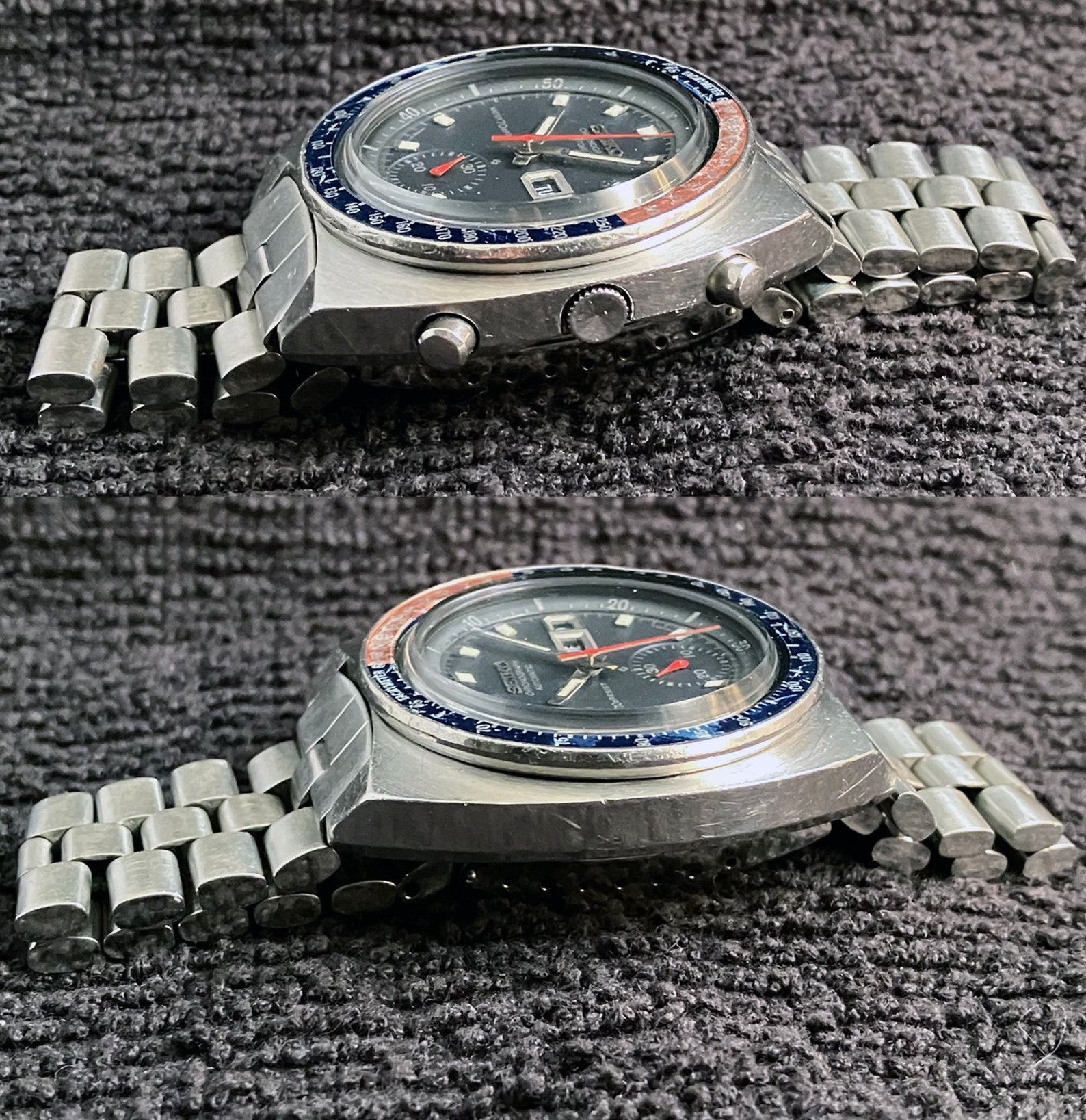 Original Seiko 6139-6002 'WATER 70m RESIST' 6030T Dial 1971/5 Working ...