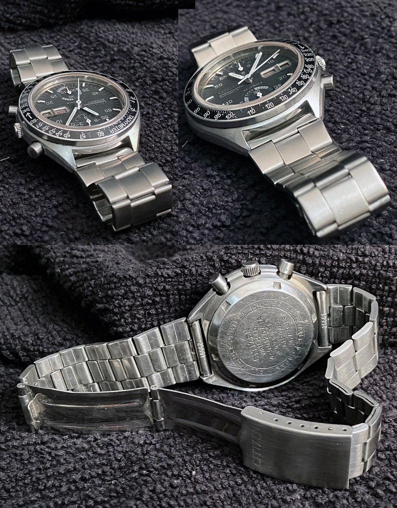 Vintage Citizen 67-9313 (speedy) Flyback Chronograph Cal. 8110 ...