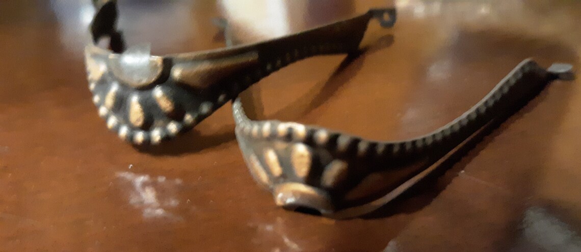 Dingo Copper Cowboy Boot Tips Toe Plates Guards for Pointytoed (J ...