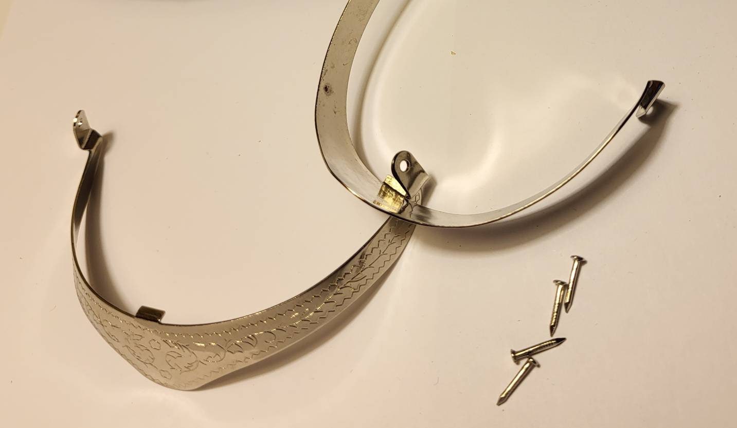 Vintage Western Cowboy Boot Heel Plates Guards Silver Side - Etsy