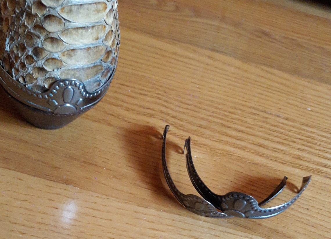 Vintage Western Cowboy Boot Heel Plates Guards Antique Silver - Etsy