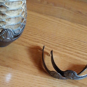 Vintage Western Cowboy Boot Heel Plates Guards Antique Silver With ...