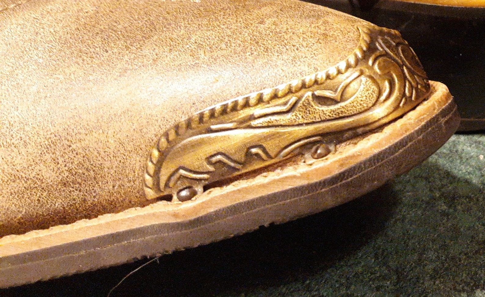 Western Cowboy Boots Toe Guards & Heel Plates for Round Toes - Etsy