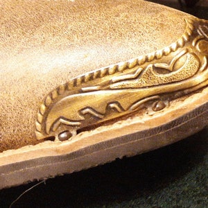 Western Cowboy Boots Toe Guards & Heel Plates for Round Toes - Etsy