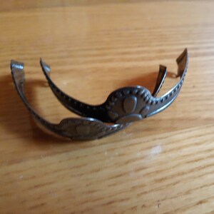 Vintage Western Cowboy Boot Heel Plates Guards Antique Silver With ...