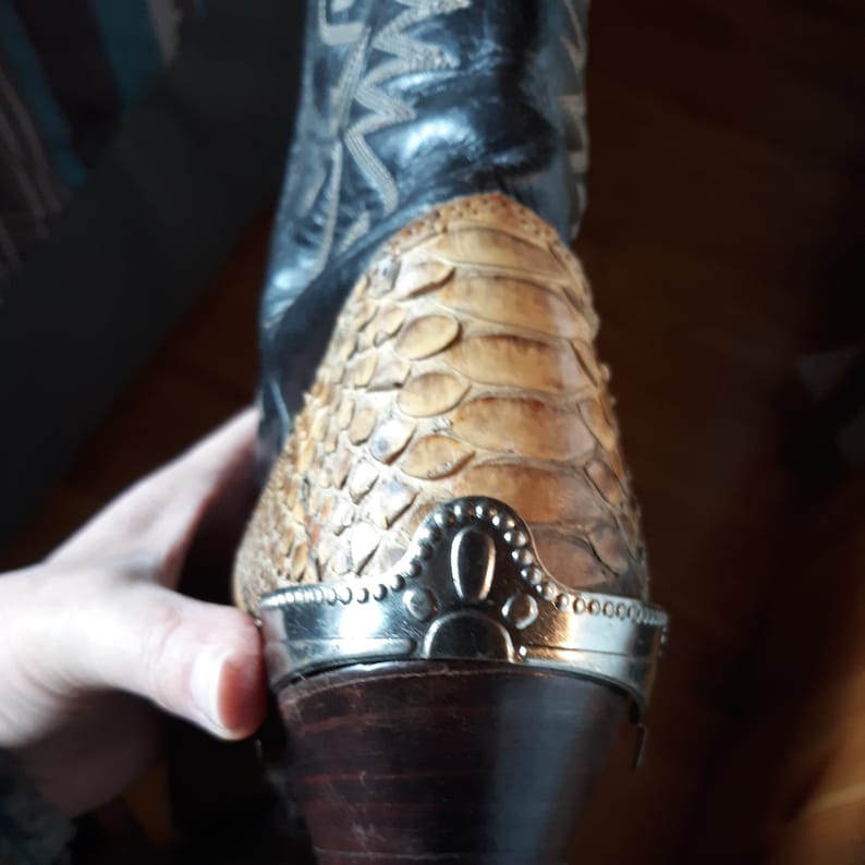 Vintage Western Cowboy Boot Heel Plates Guards Antique Silver - Etsy