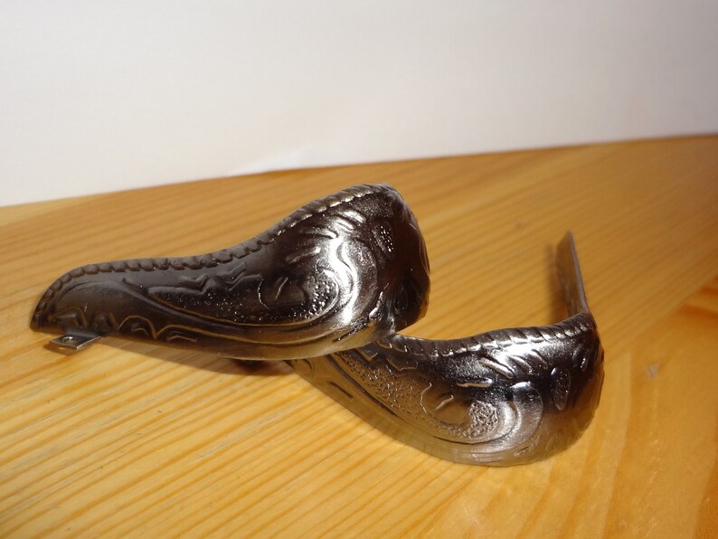 Cowboy Western Boot Tips Toe and Heel Plates Pointy J toe | Etsy