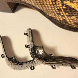 Cowboy Western Boot Tips Toe Plates Guards for Round Toed Boots One ...