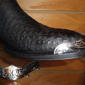 Cowboy Western Boot Tips Toe Plates Guards for Round Toed Boots One ...