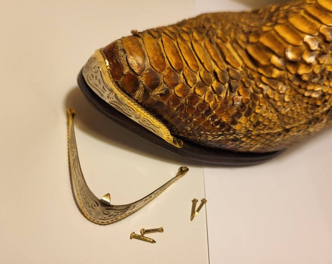 Cowboy Western Boot Tips Toe Plates for Pointy Toed Boots One Pair (2 ...