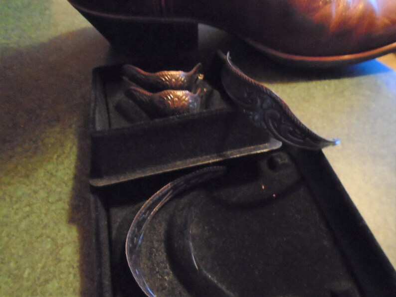 Cowboy Western Boot Tips Toe and Heel Plates Pointy J toe | Etsy