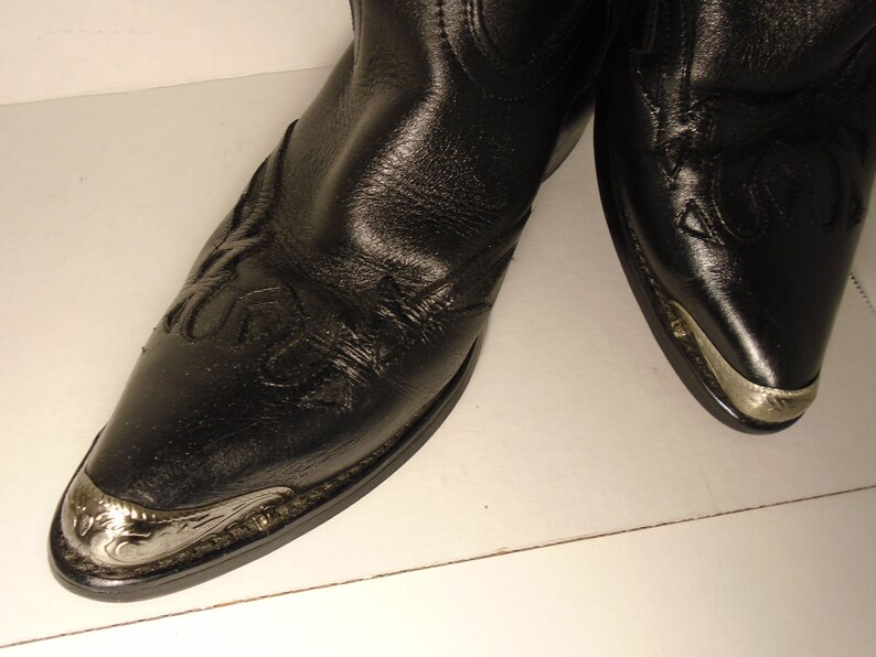 Cowboy Western Boot Tips Toe and Heel Plates Pointy J toe | Etsy