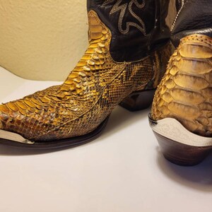 Shiny Silver Western Cowboy Boot Toe Guards and Heel Plates for Pointy ...