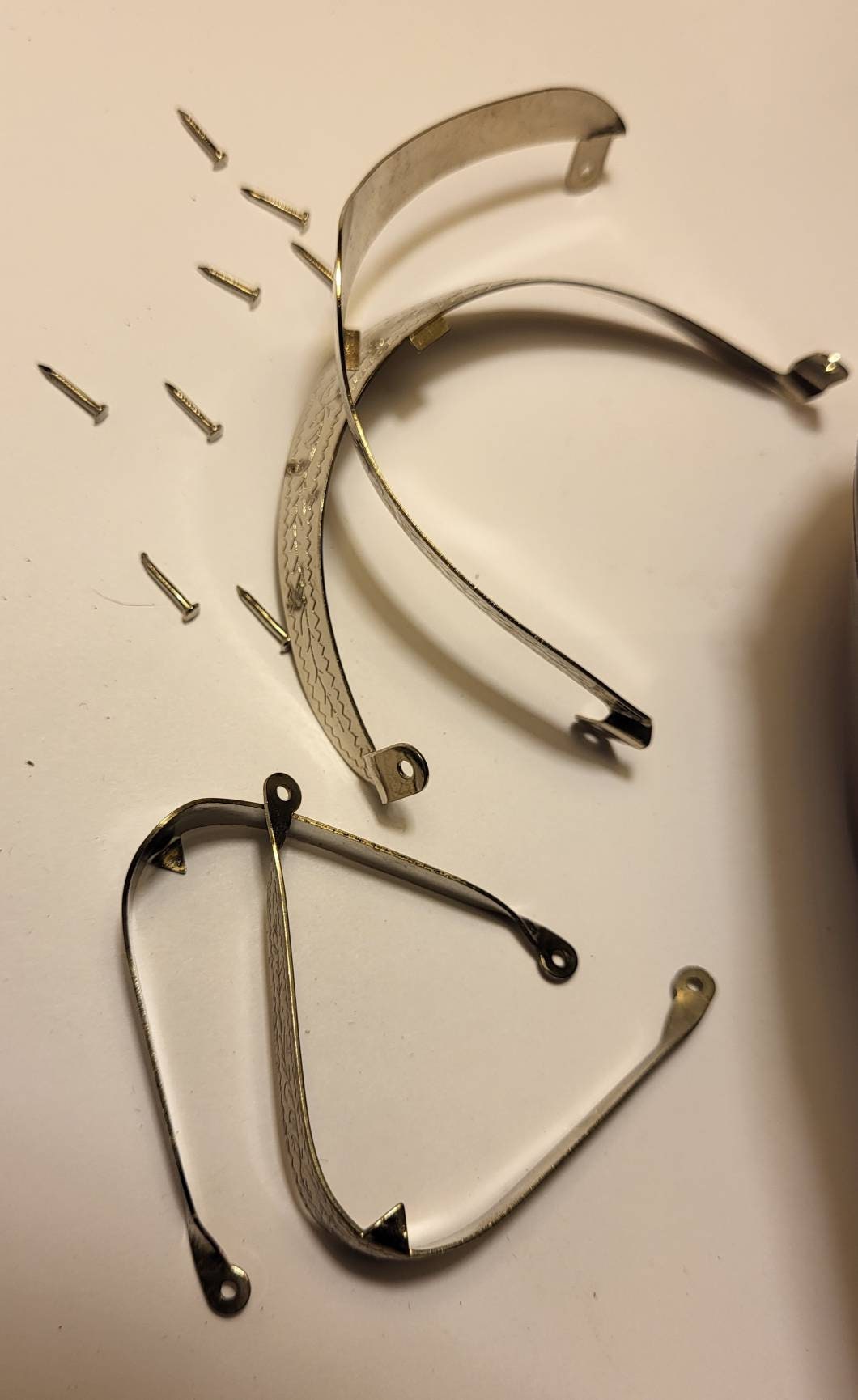 Shiny Silver Western Cowboy Boot Toe Guards and Heel Plates for Pointy ...