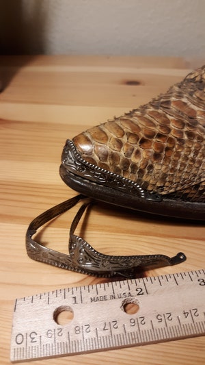 Vintage Western Cowboy Boot Heel Plates Guards Antique Silver - Etsy Canada