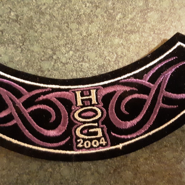 Harley Davidson Rocker Patch - Etsy