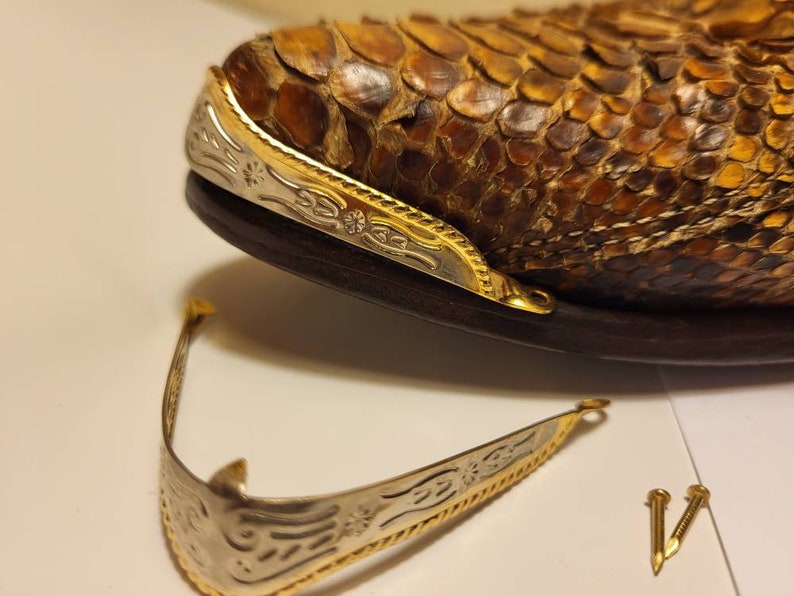 Cowboy Western Boot Tips Toe Plates for Pointy Toed Boots One Pair (2 ...