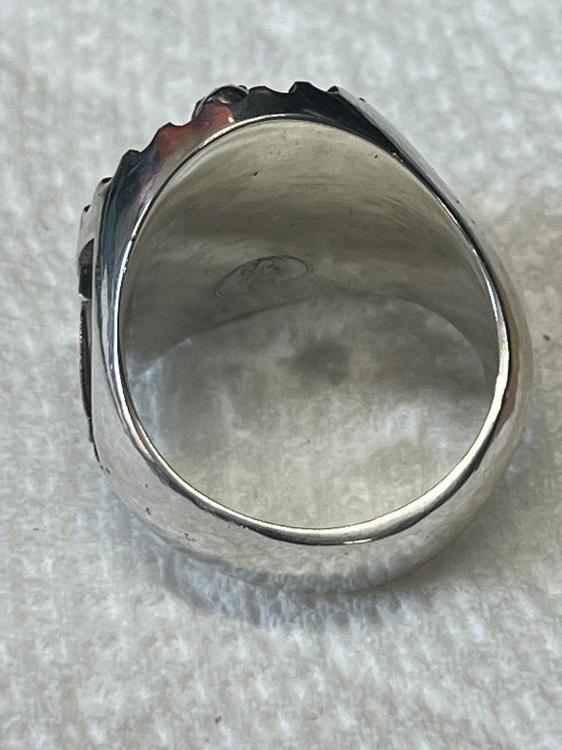 Saint Anthony Ring Solid Sterling Silver 925 Heavy 20-40 Grams - Etsy