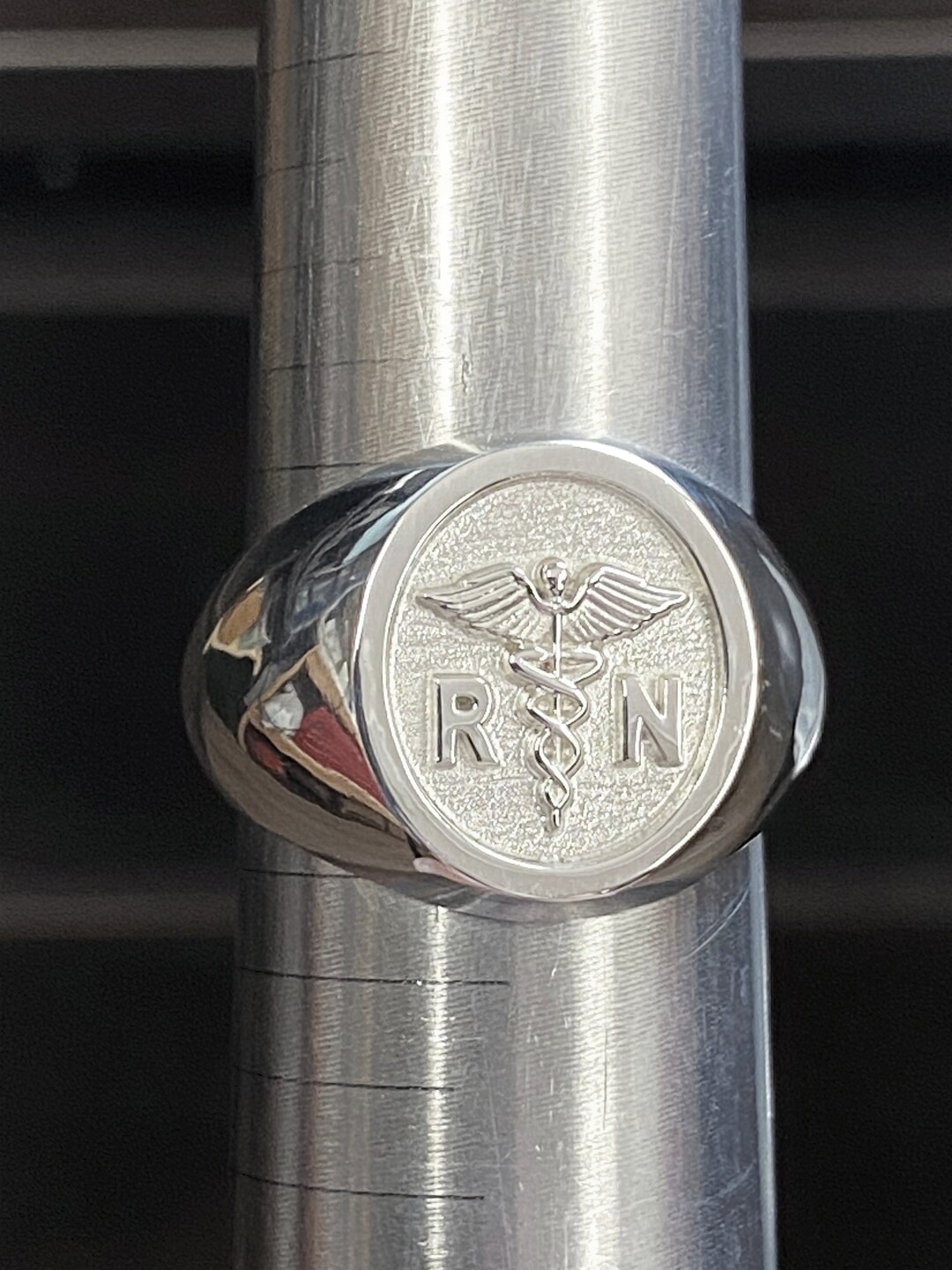 Solid Caduceus Medical Registered Nurse Physical Therapist RN PT Symbol ...
