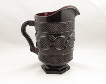 Avon Ruby Pitcher - Etsy