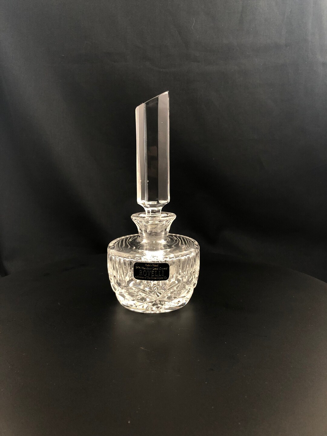The Swiss Crystal Co. Crystal Perfume Bottle Rovelli - Etsy
