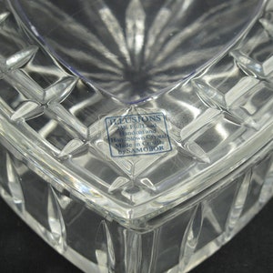 Samobor Crystal Heart Box With Photo Lid From Illusions Collection ...