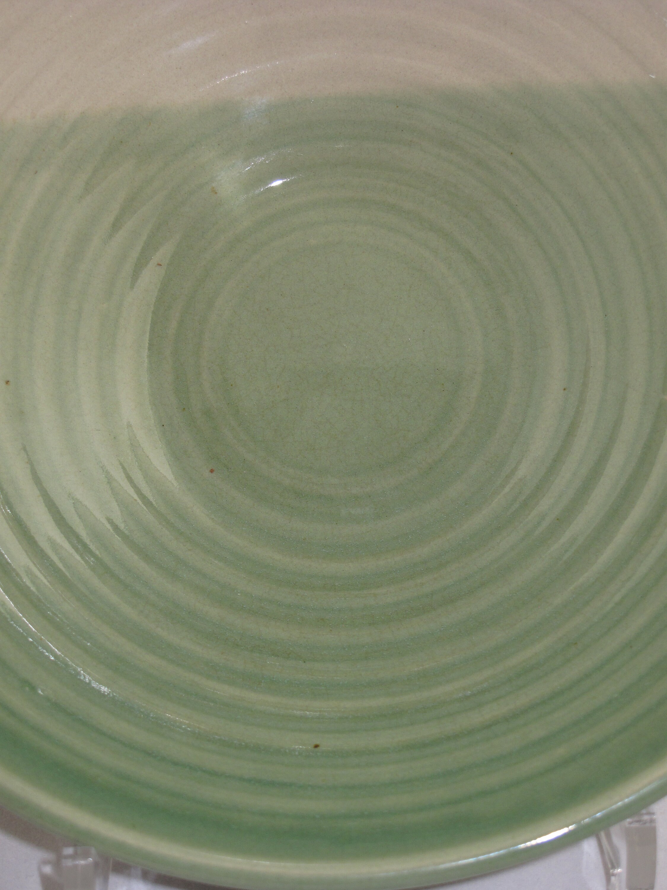 WCL Pottery Bowl Green Argonne Hall LLC - Etsy