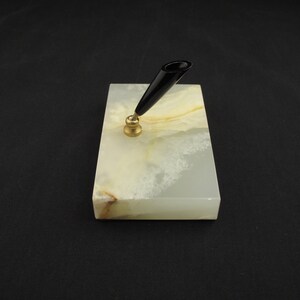 Marble Pen Holder Office Decor Argonne Hall, LLC - Etsy