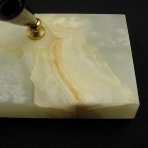 Marble Pen Holder Office Decor Argonne Hall, LLC - Etsy