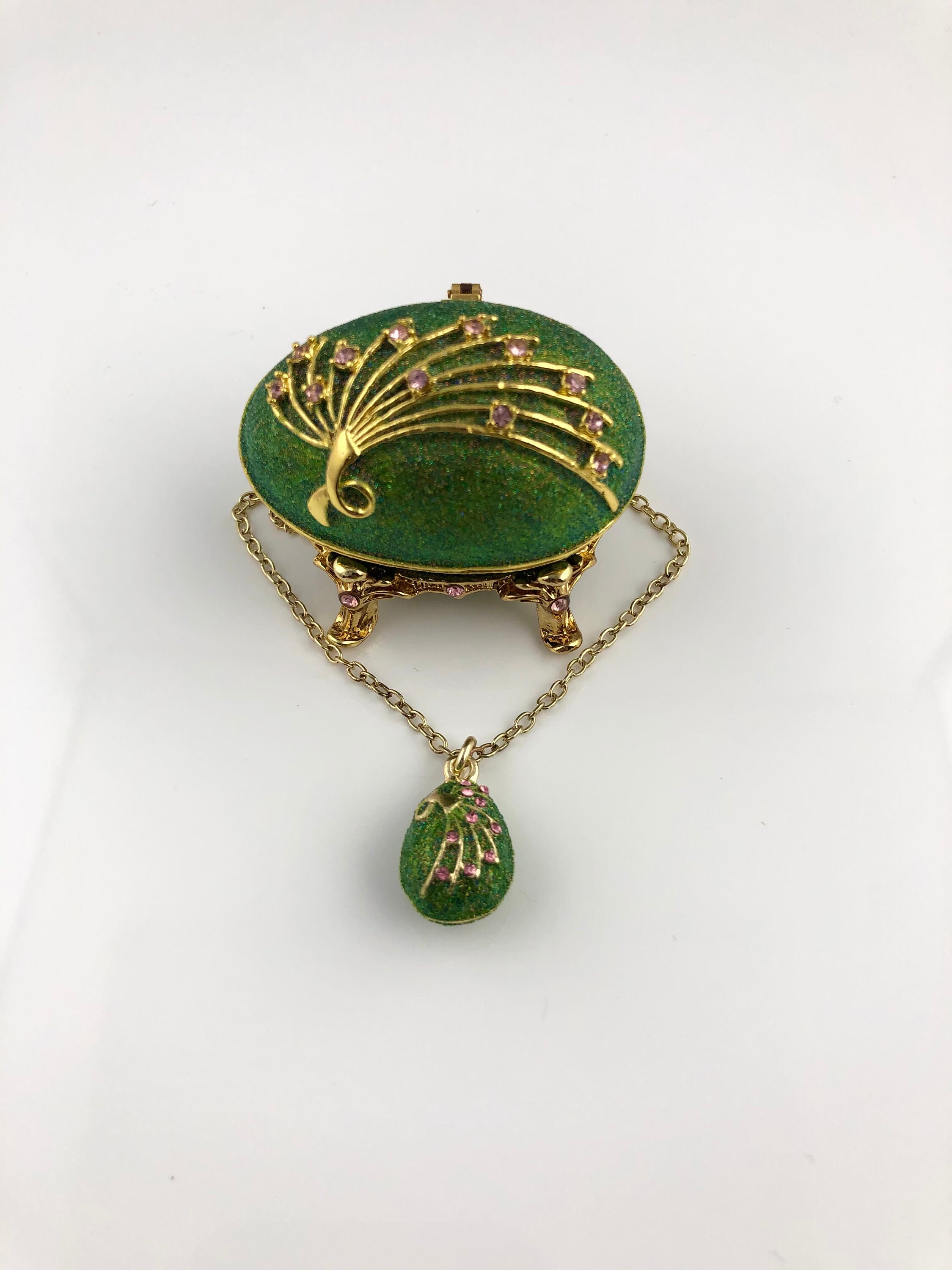 Stauer Zoya Egg & Necklace Collectible Argonne Hall LLC - Etsy UK