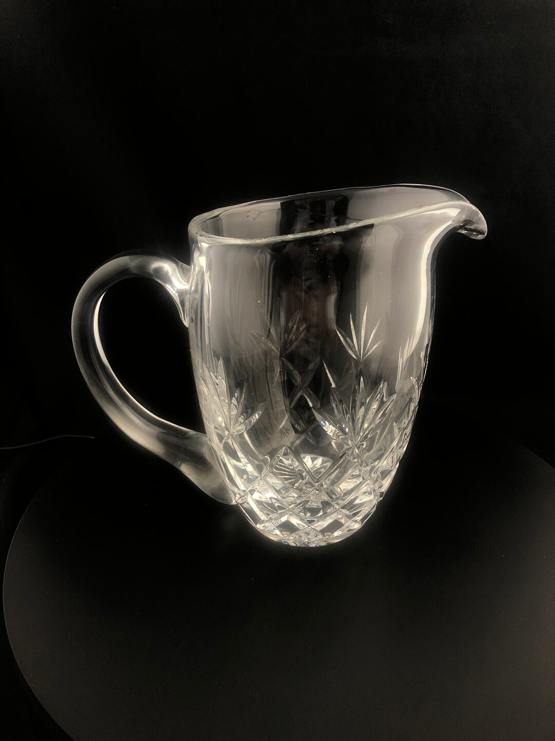 Lenox Crystal Pitcher Charleston Collection - Argonne Hall, LLC - Etsy