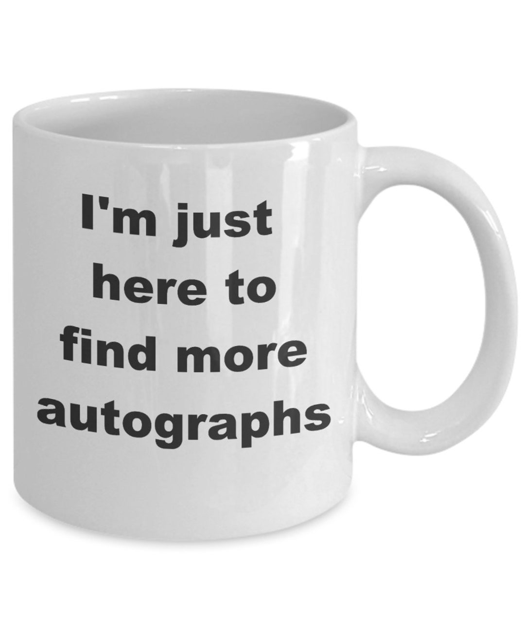 Autograph Collector Gift, Autograph Collector Mug, Autograph Coffee Cup ...